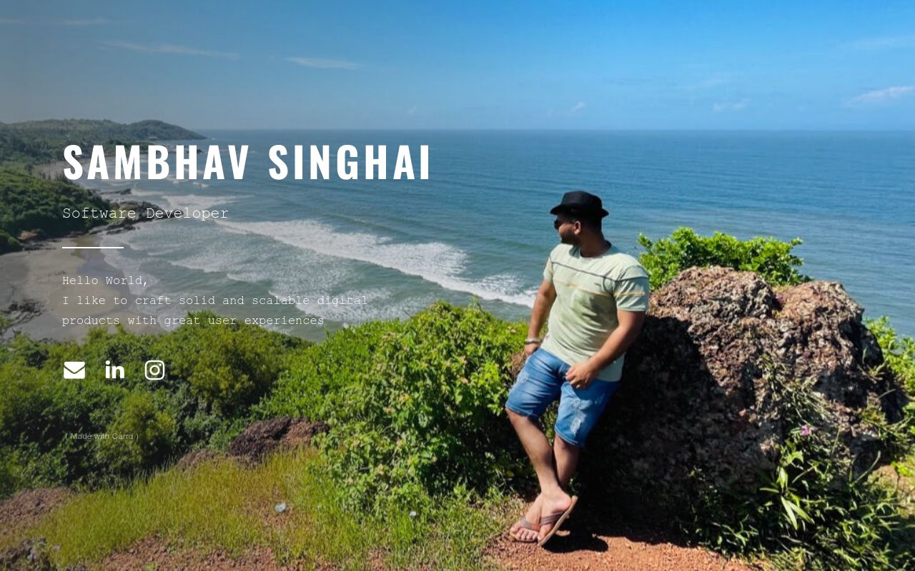 Sambhav Singhai